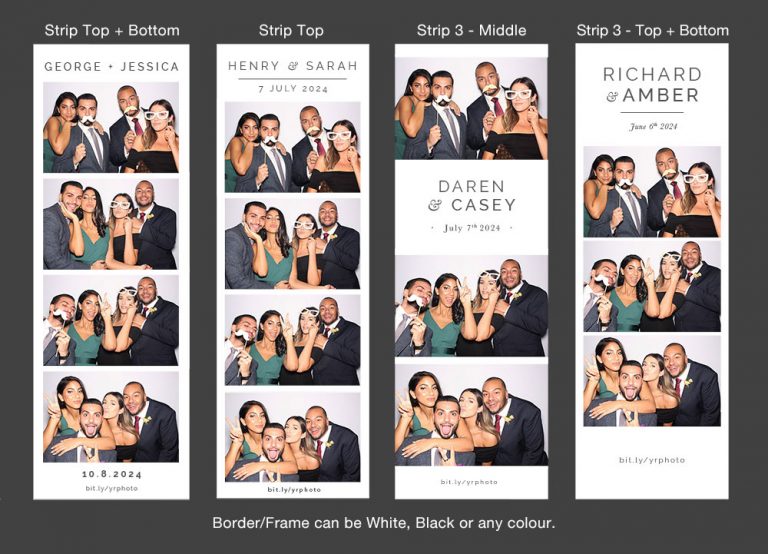 Photo Booth Template Designs - Snapshot Photobooth Malta